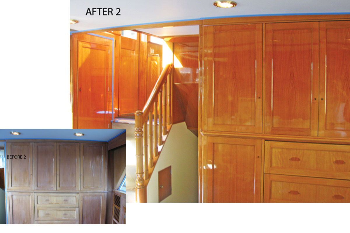 Boat painting and refinishing gallery « All Around Marine